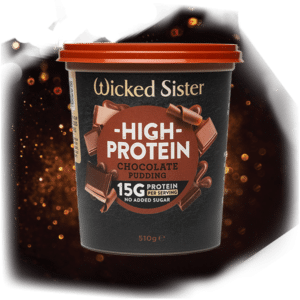 High Protein Chocolate Pudding 510g - Wicked Sister