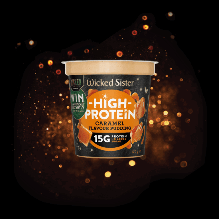 High Protein Caramel Pudding - Wicked Sister