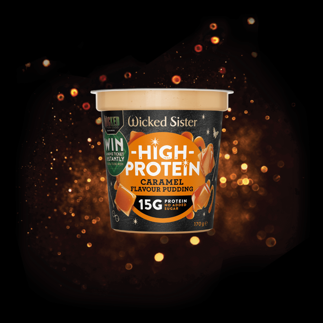 High Protein Caramel Pudding - Wicked Sister