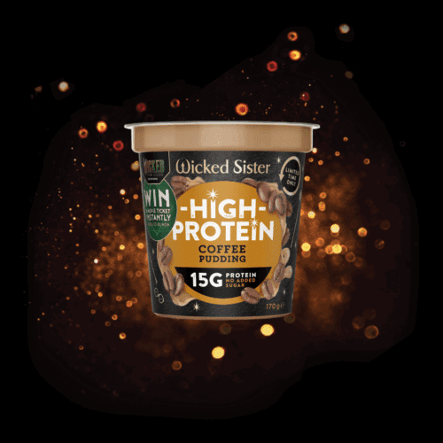 High Protein Coffee Pudding - Wicked Sister