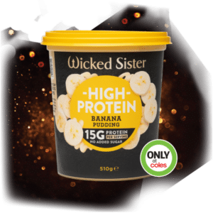 High Protein Banana Pudding 510g - Wicked Sister