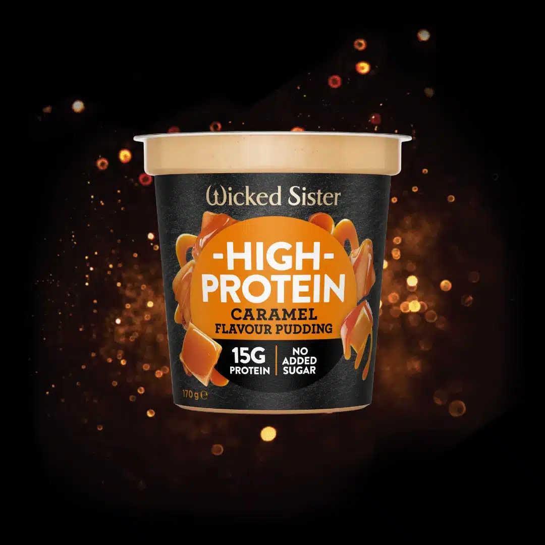 High Protein Caramel Pudding - Wicked Sister