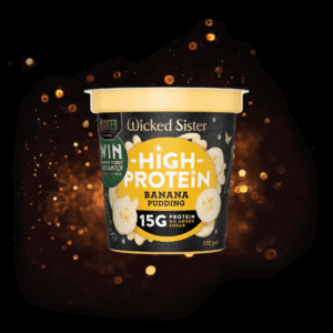 High Protein Banana Pudding - Wicked Sister