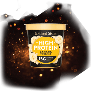 High Protein Banana Pudding - Wicked Sister