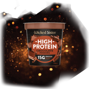High Protein Chocolate Pudding - Wicked Sister